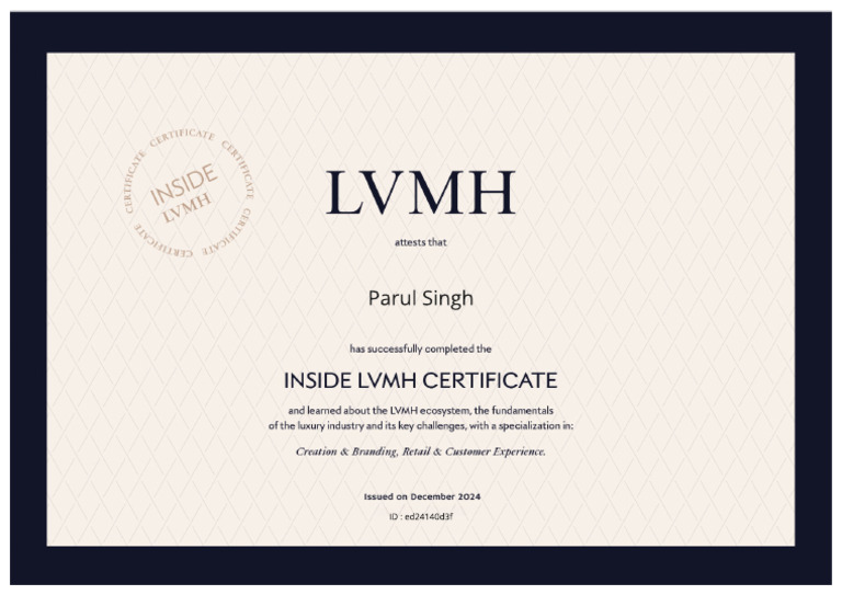 LVMH Inside | PDF