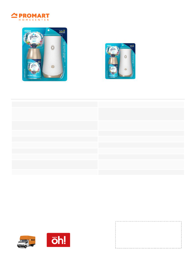 Dispensador Automático Glade | PDF