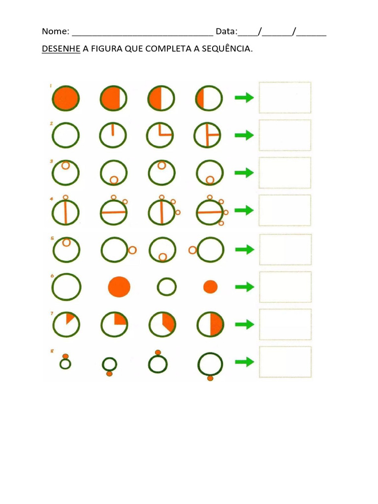 Complete A Sequência | PDF
