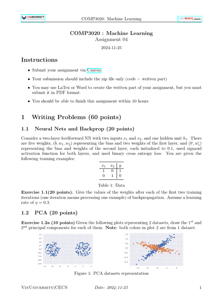 Homework4 1 Pdf Artificial Neural Network Theoretical Computer Science 