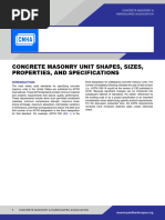 Concrete Masonry Unit (CMU) Shapes, Sizes, Properties, and ...