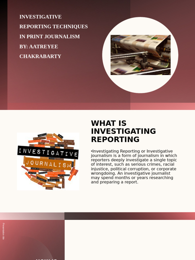 Investigating Reporting | PDF | Business