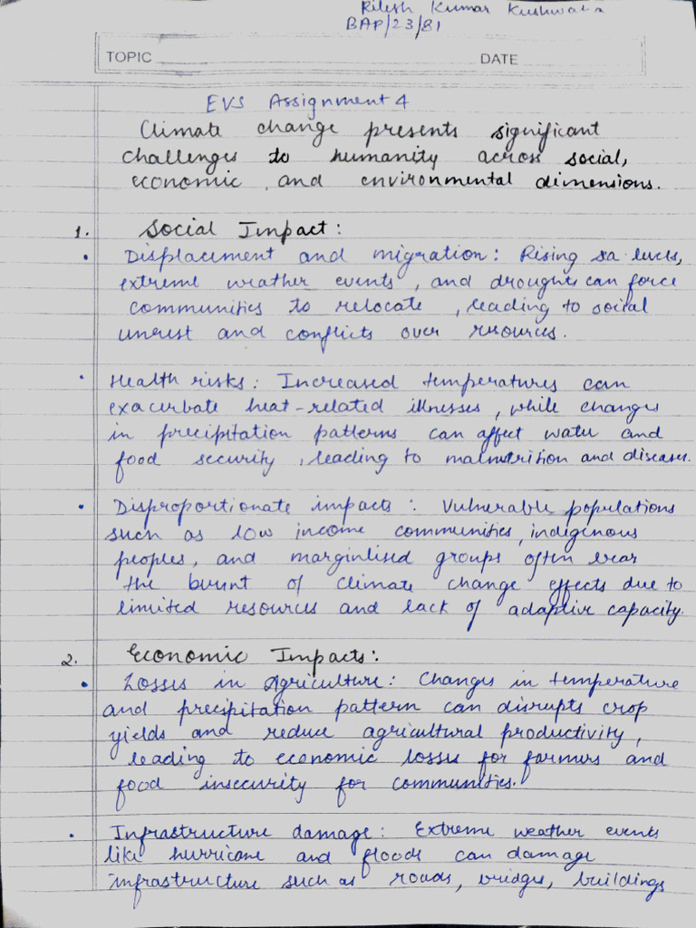 EVS assignment 4 | PDF