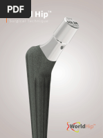 Taperloc Complete Hip Stem Surgical Technique | PDF | Surgery | Hip