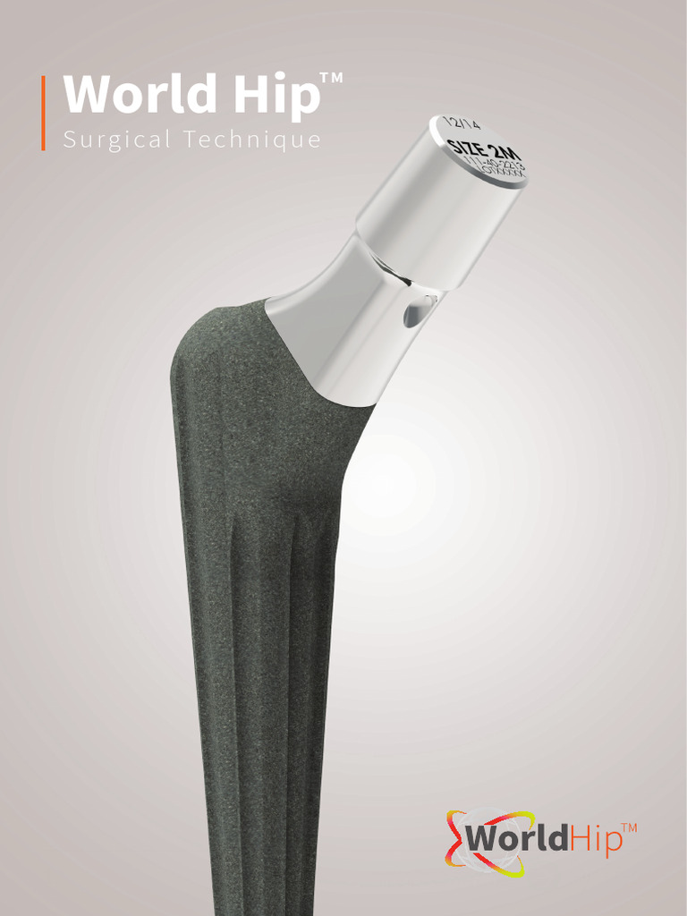 World Hip Stem Surgical Technique Guide | PDF | Hip | Orthopedic Surgery
