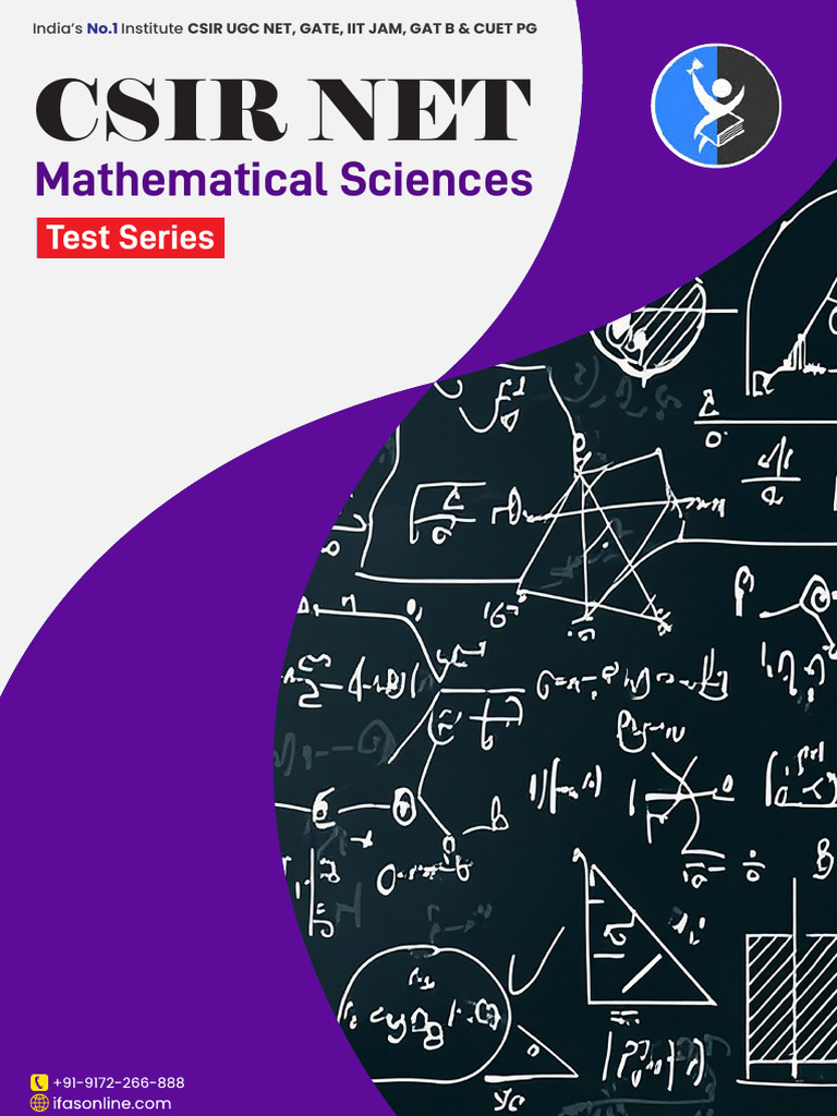 Mathematical Sciences: Csir Net | PDF | Statistics | Mathematics