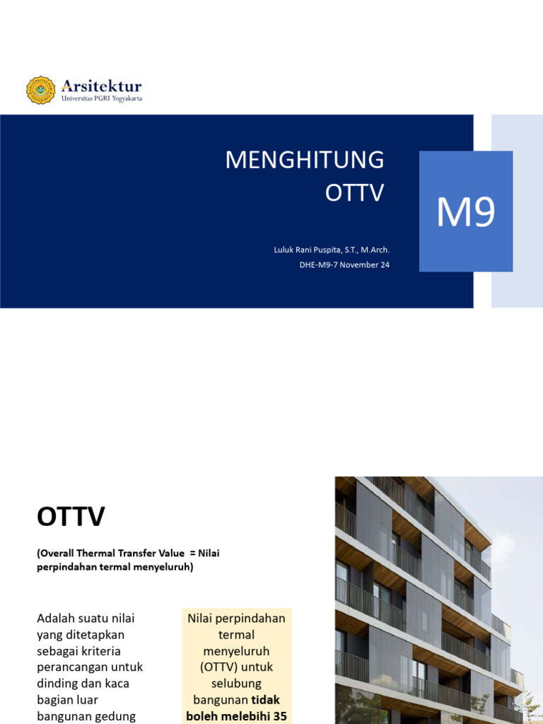 M9-Perhitungan Ottv | PDF