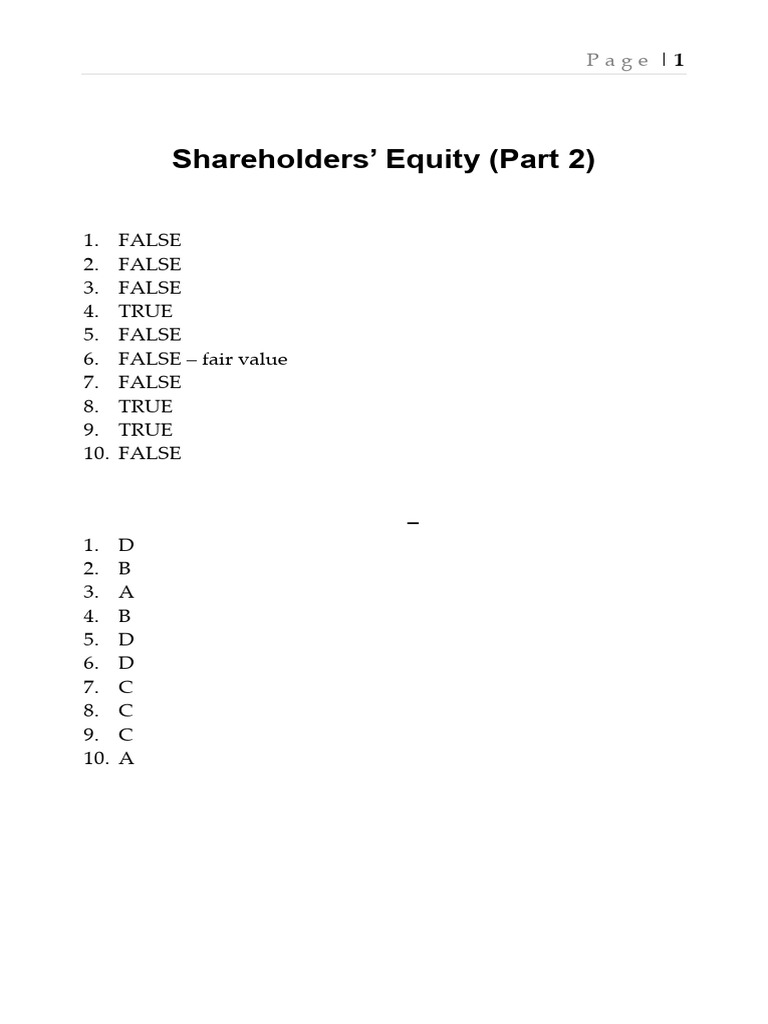 Reviewer-in-SHEq-Part-2 | PDF | Retained Earnings | Dividend