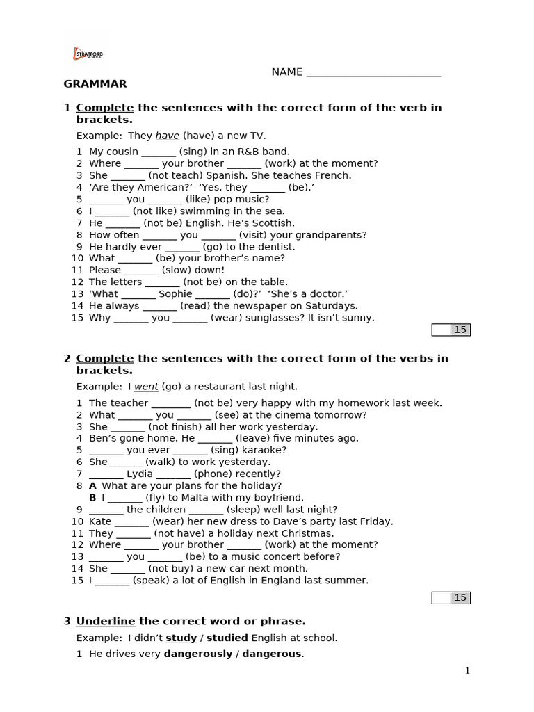 Final Exam 2020 | PDF | Hotel | Foods