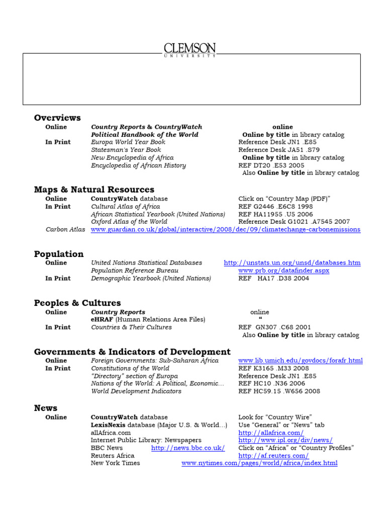 Africa | PDF | Books | Information Science