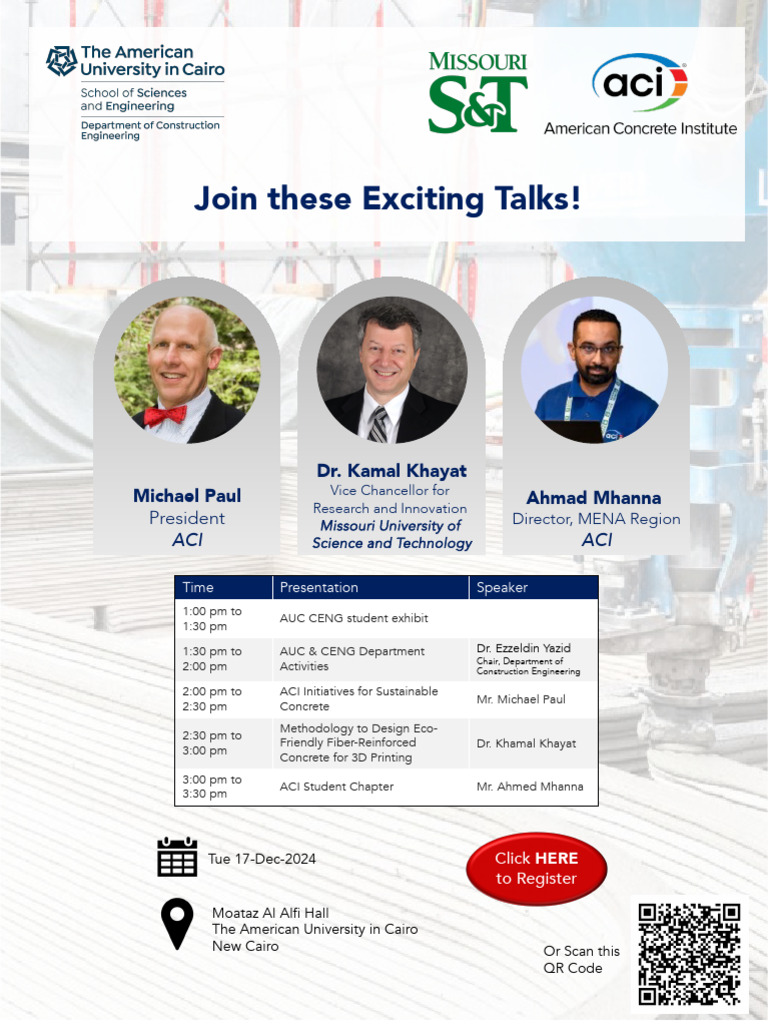 ACI Sustainable Concrete Talks 2024 | PDF