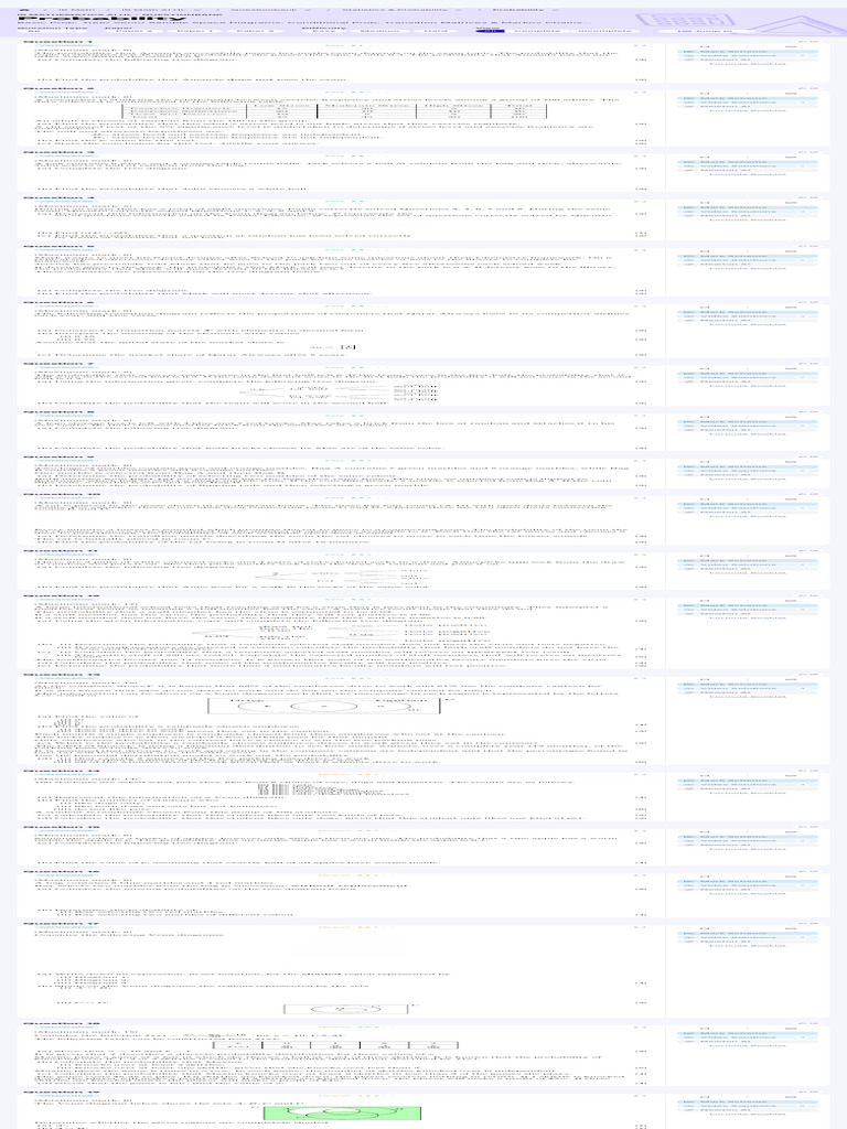 IB Mathematics AI HL Questionbank - Probability 17 | PDF | Statistics ...