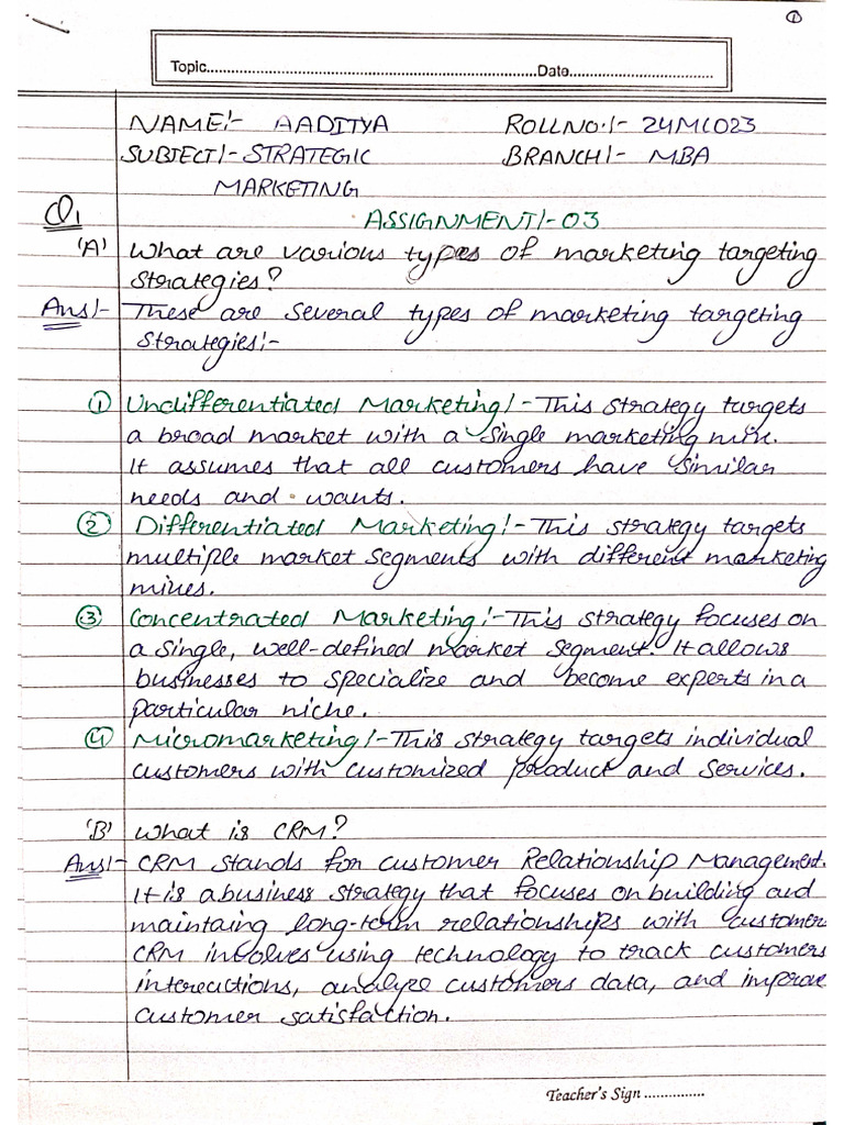 Aaditya SM Assignment 3 | PDF