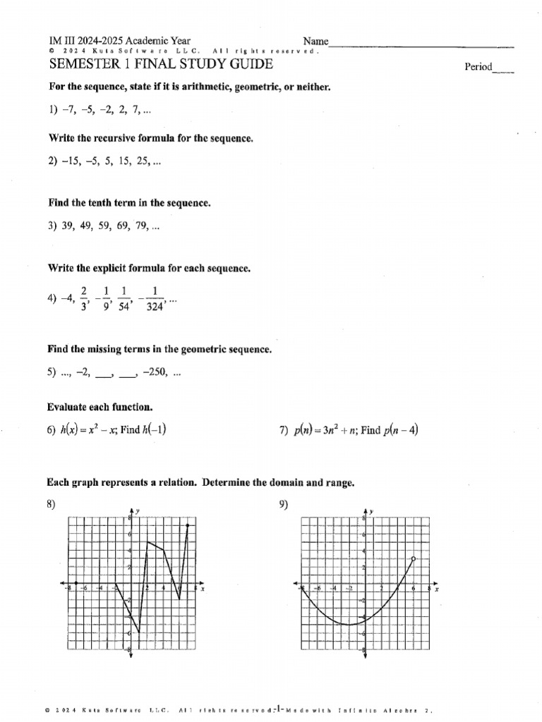AIM3 Final Study Guide | PDF