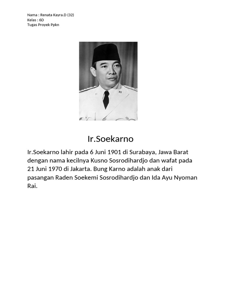 SOEKARNO | PDF