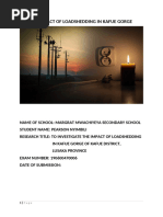 Geography Field Project | PDF | Hydroelectricity | Nature