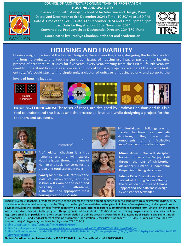 Poster - Housing and Livablity - Dec 2024 | PDF