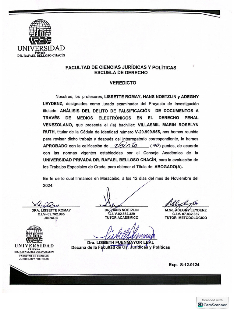 Roselyn veredicto | PDF