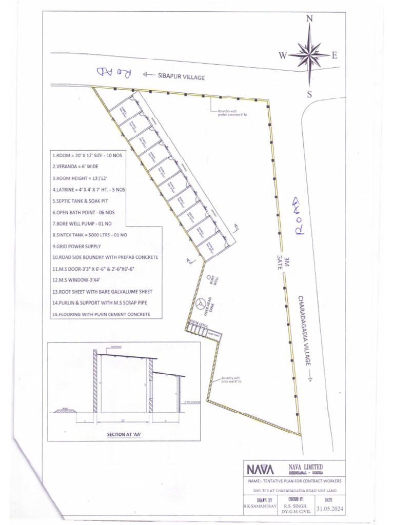 Lab Hut - Drawing and Map | PDF