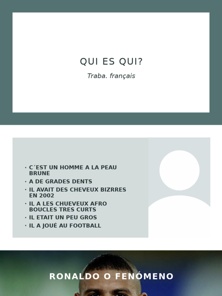 Qui Es Qui Français | PDF