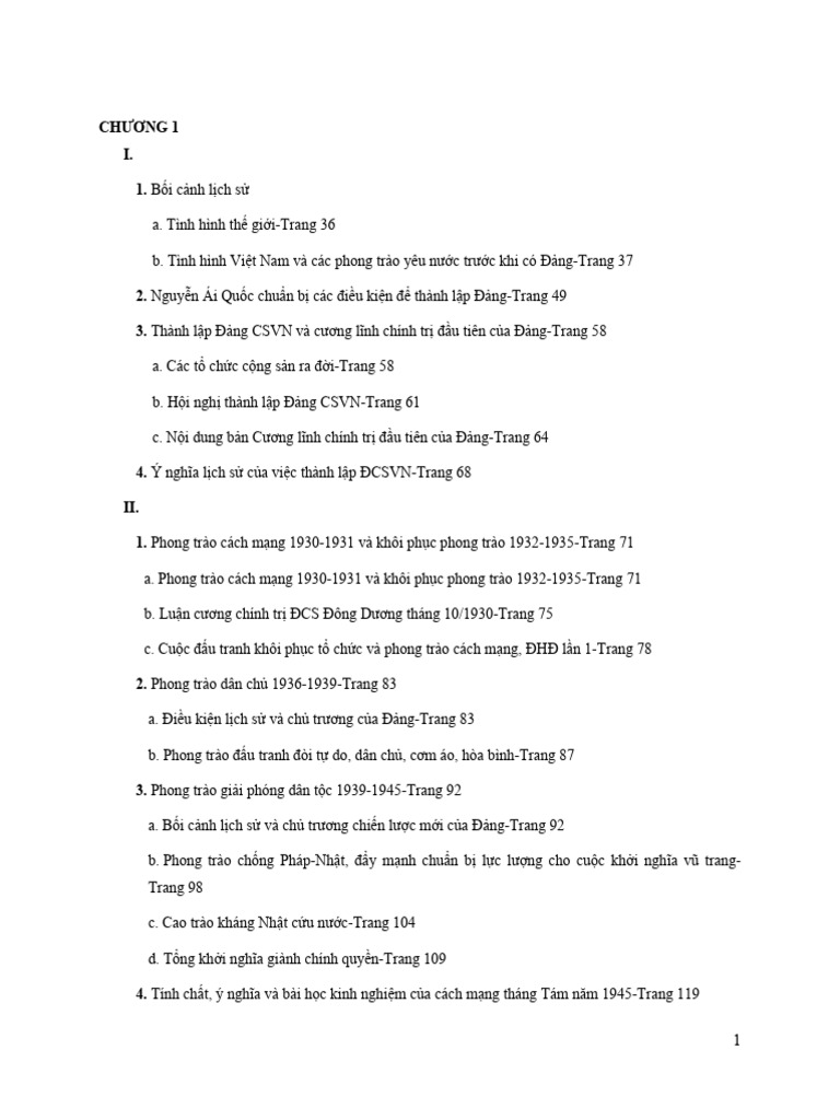 Thi CK LSĐ Cs | PDF