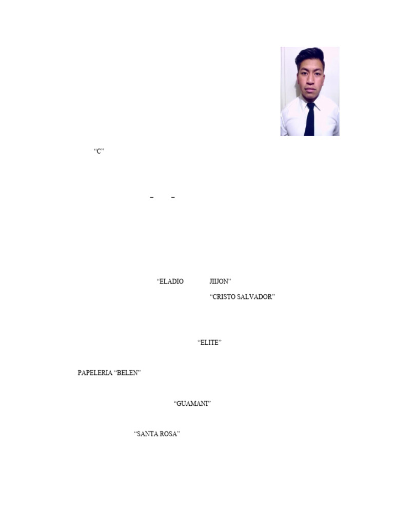 Currículum de Jonathan Calan | PDF