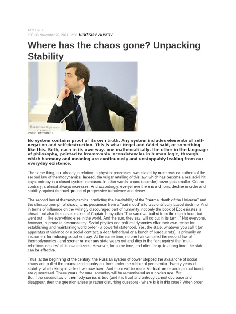 Russia Invasion Is Physics | PDF | Vladimir Putin | World Politics