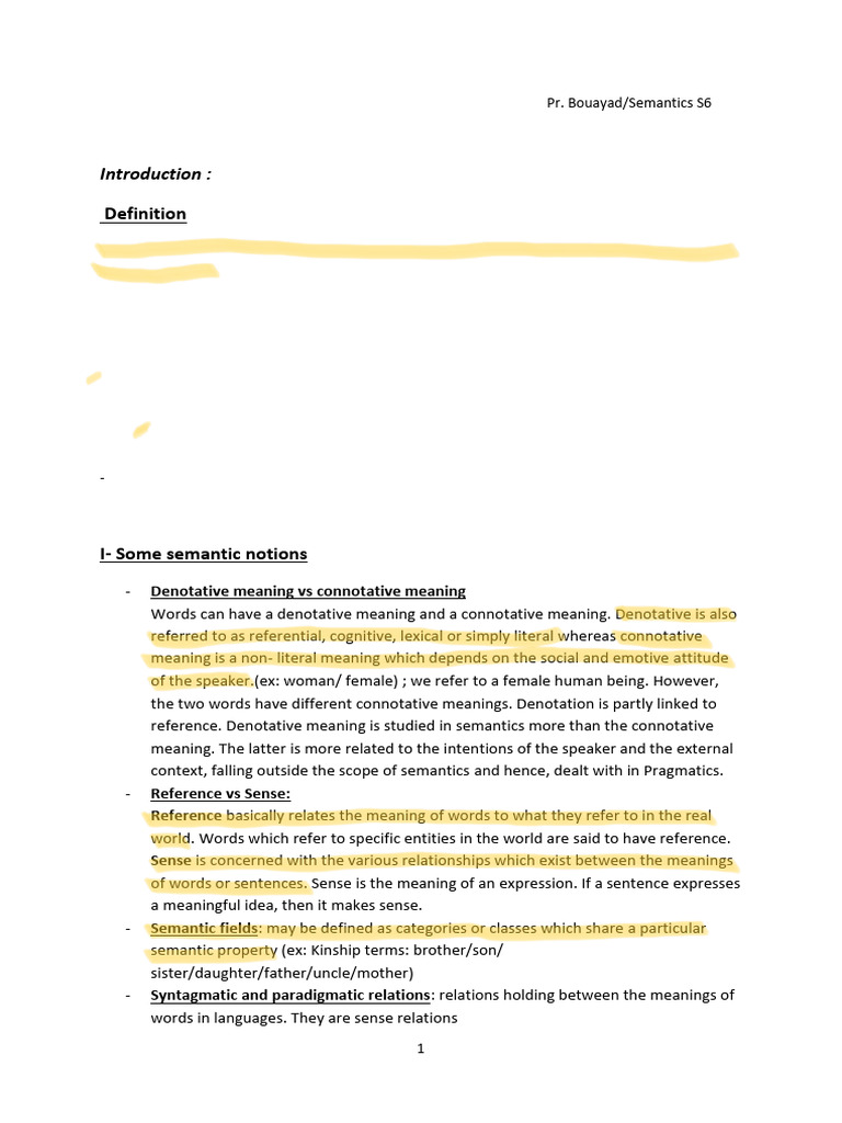 Linguistic Semantics Overview | PDF | Semantics | Logical Consequence