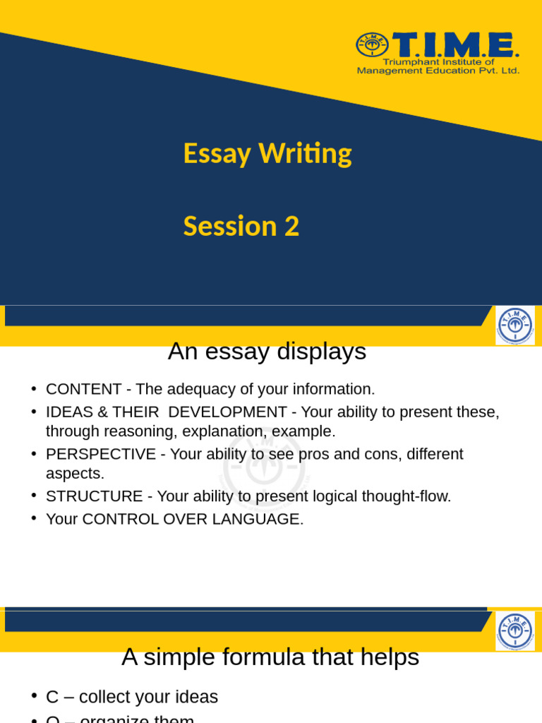 Essay Writing Guide: Structure & Ideas | PDF | Expert | Knowledge