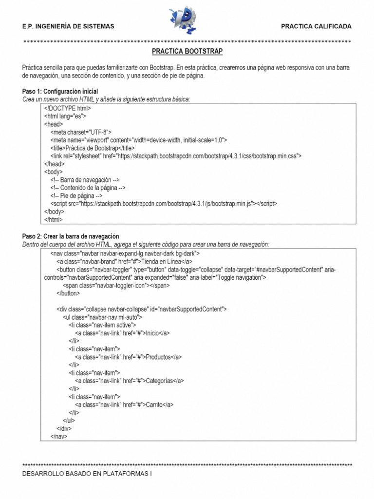 PRACTICA BOOTSTRAP-scan | PDF