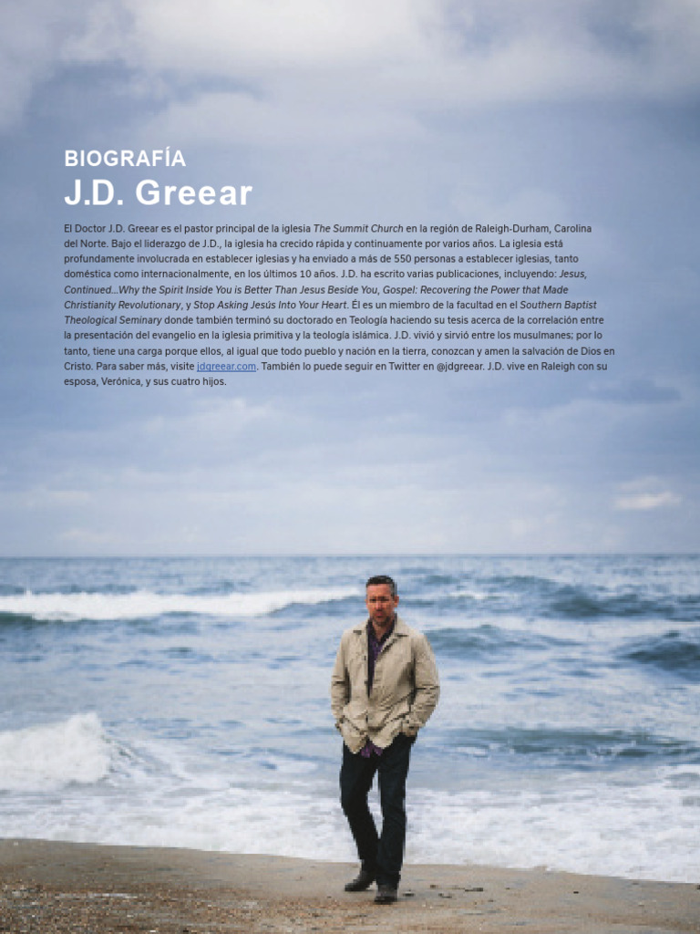 Biografi Üa de JD Greear | PDF