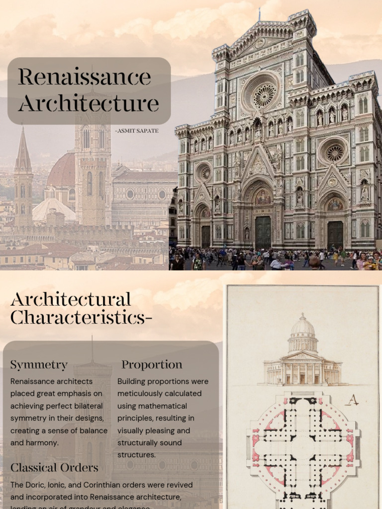 Renaissance Architecture | PDF | Renaissance | Architectural Design