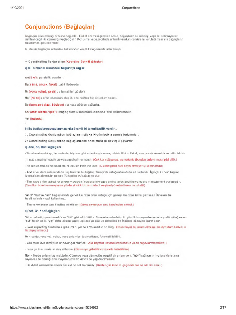 Conjunctions_1 | PDF