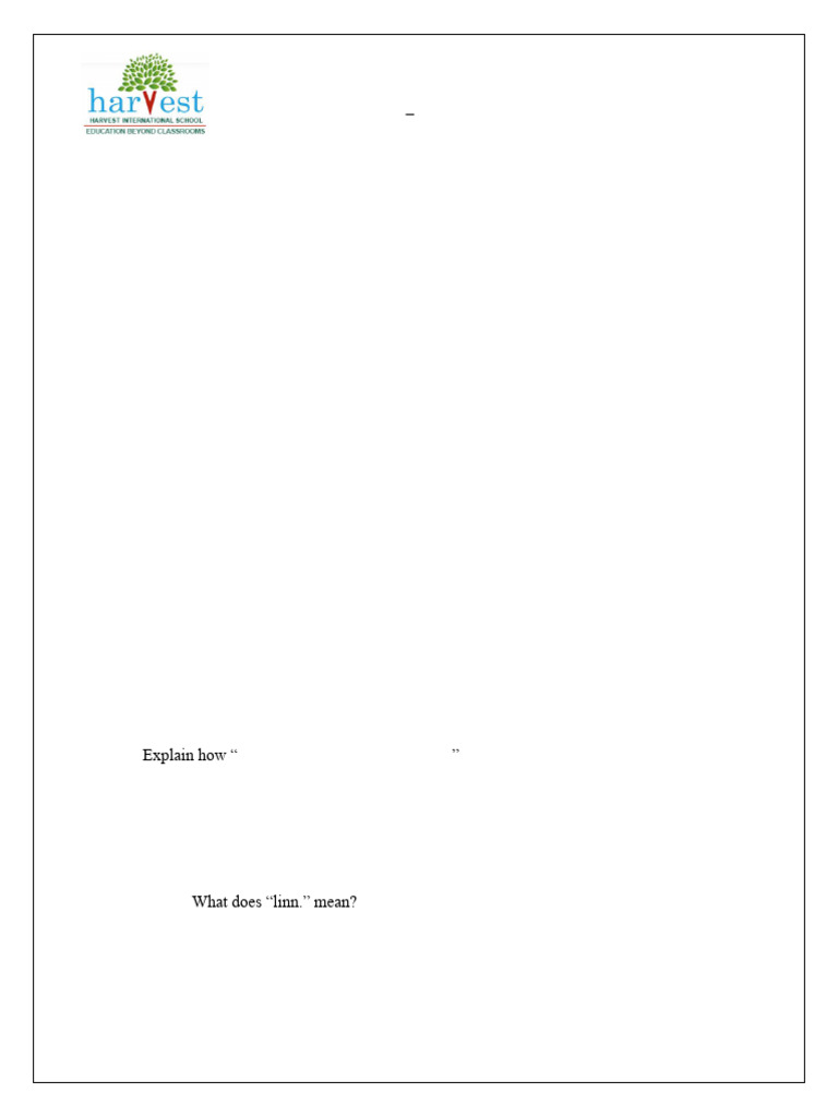 Worksheet 1 The Living World | PDF