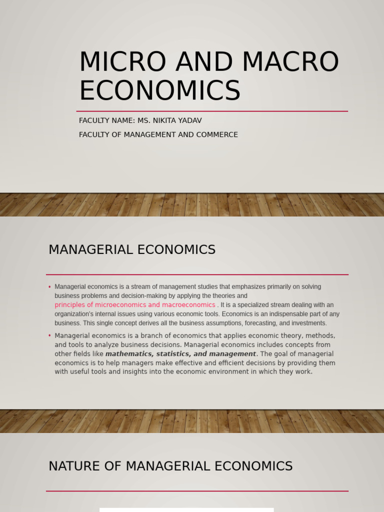 Micro and Macro Economics | PDF | Utility | Economics