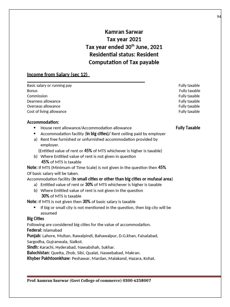 Share 2021 Tax Rules | PDF | Cost Of Living | Taxes