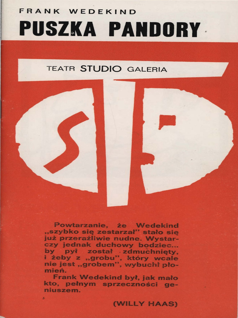 Puszka Pandory | PDF