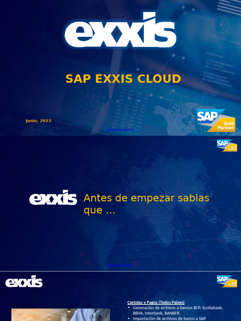 [EXXIS] - Presentacion SAP EXXIS Cloud 2023 (1) | PDF | Computación en ...