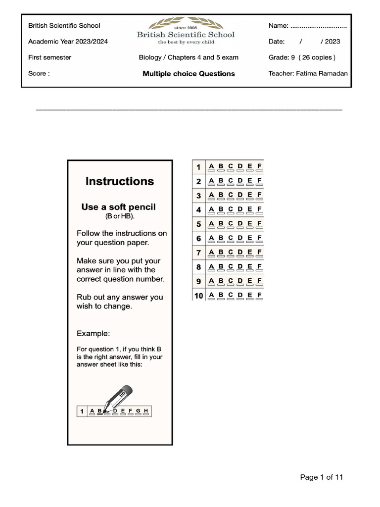 Chapters 4 and 5 Exam g9 Theory | PDF | Enzyme | Active Site