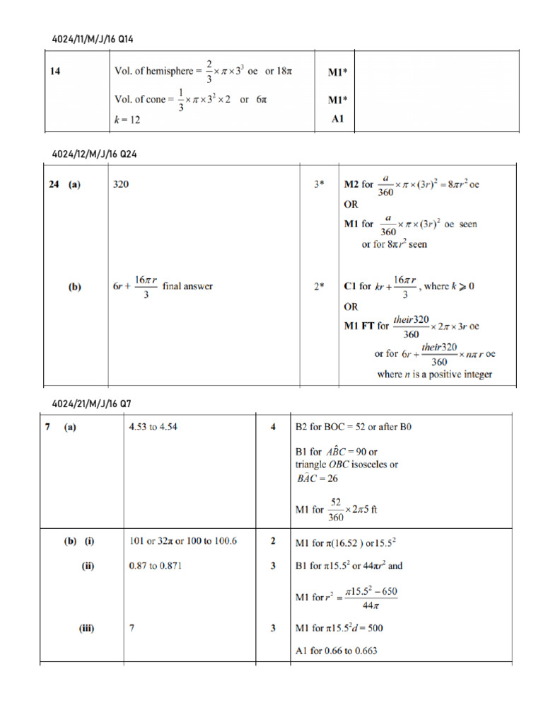 Ms Mensuration | PDF