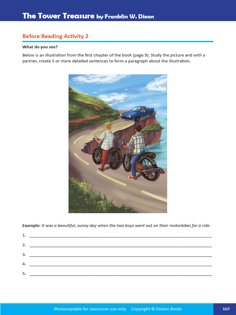 Before Reading Activity 2 | PDF