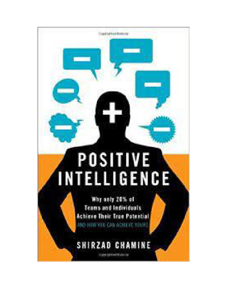 Positive Intelligence Versión en Español | PDF | Felicidad | Las emociones