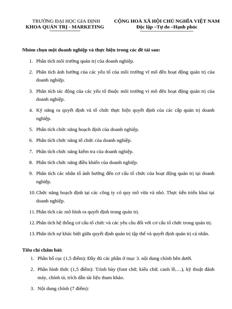 HD Trình Bày Tieu Luan | PDF