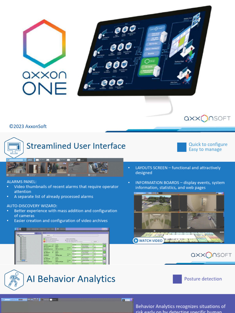axxon-one-presentation | PDF | Graphics Processing Unit | Video