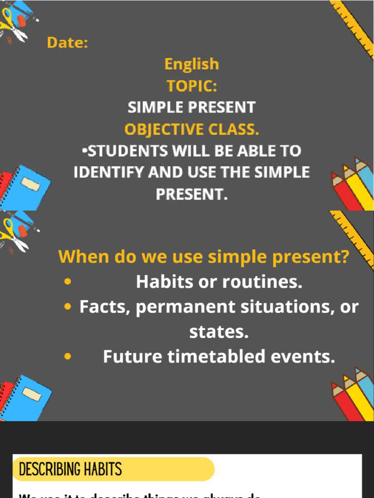 Simple Present | PDF