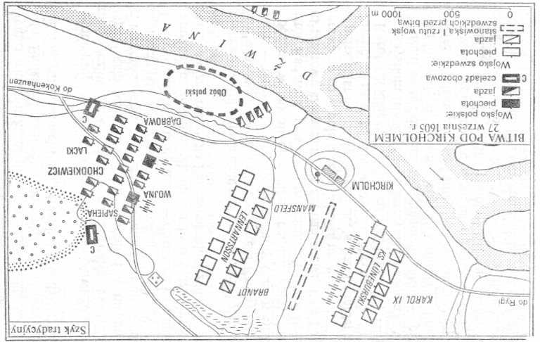 Mapa 3 Bitwa Pod Kircholmem 1605r. | PDF