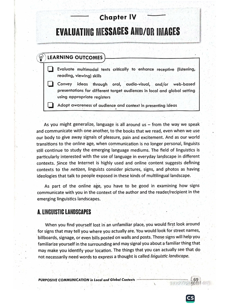 Evaluating Images and Messages | PDF