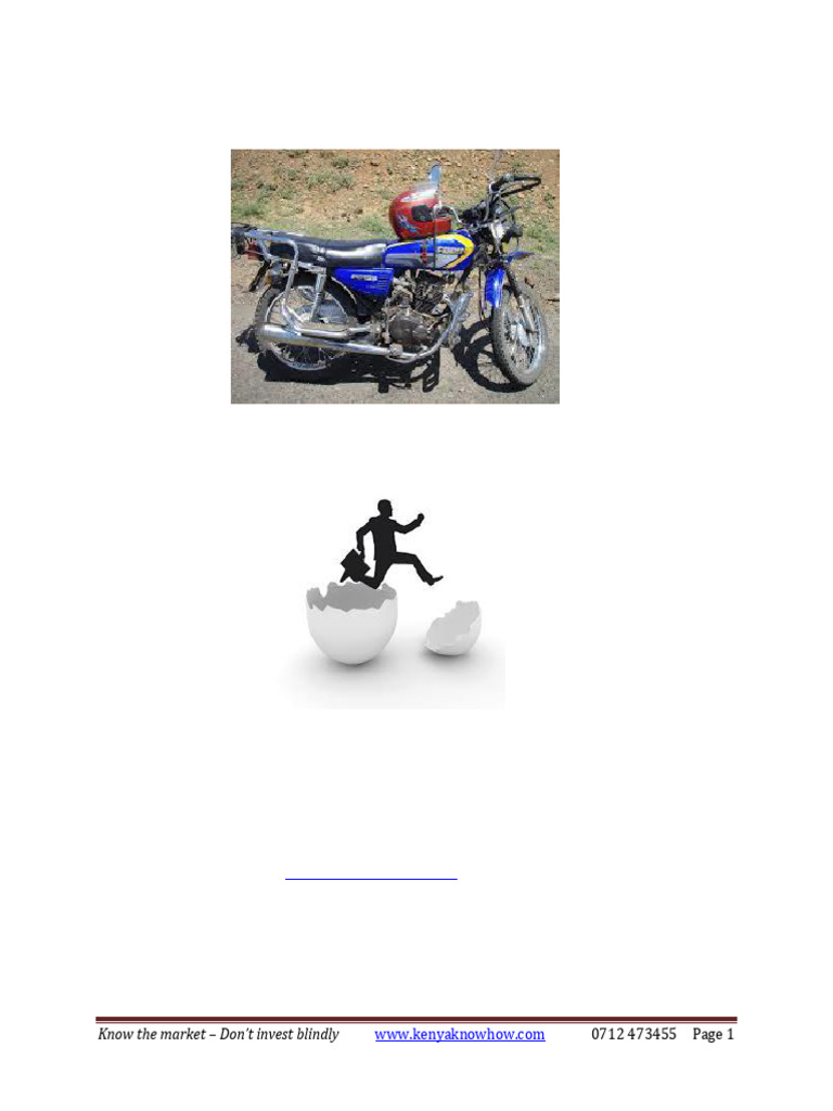 Bodaboda Spare Parts Retail Guide | PDF | Retail | Brand