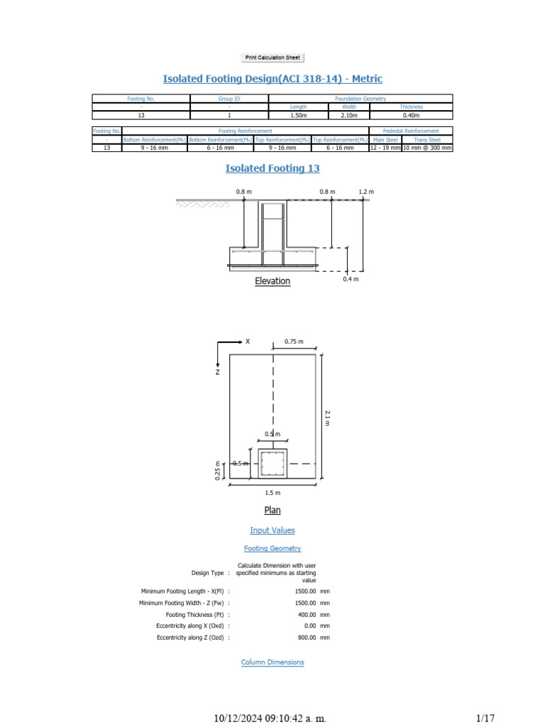 z11 MEDIANERA | PDF | Structural Load | Structural Engineering