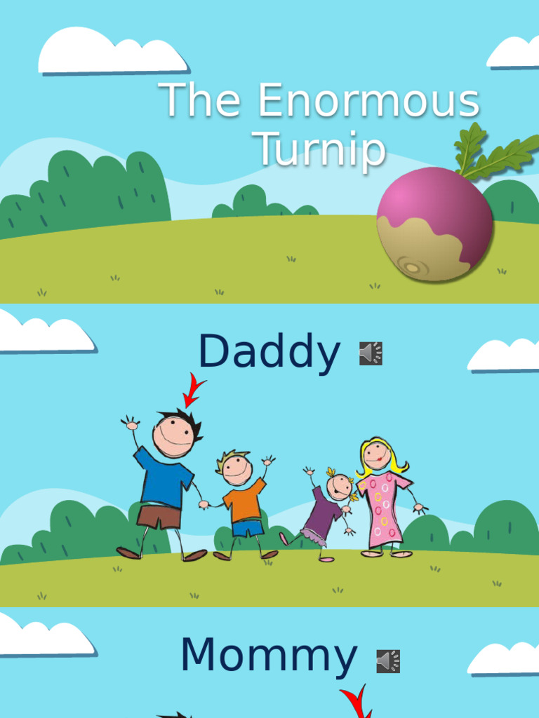 Story Telling Preschool - The Enormous Turnip | PDF